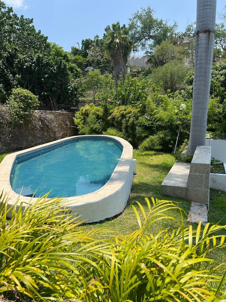 Preciosa Casa Palmas Teques - Tequesquitengo