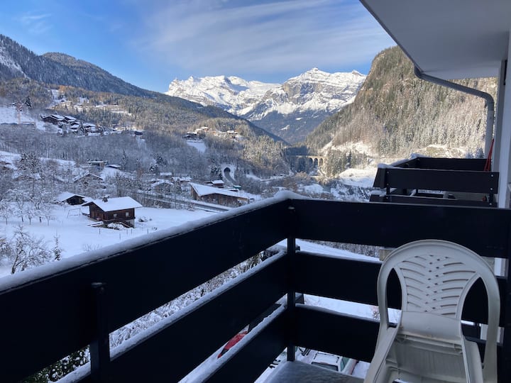 Sleek Modern 2 Bedroom 2 Balconies - Les Houches