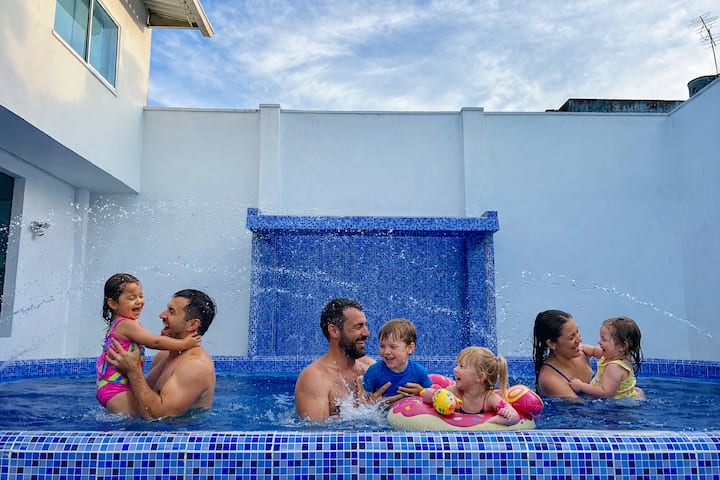 Casa Con Piscina Privada Y Ac Para Grupos |Tocaima - Tocaima