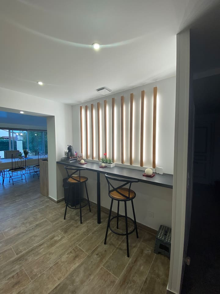 Villa Plein Pied Avec Piscine Et Spa - Laroque-des-Albères