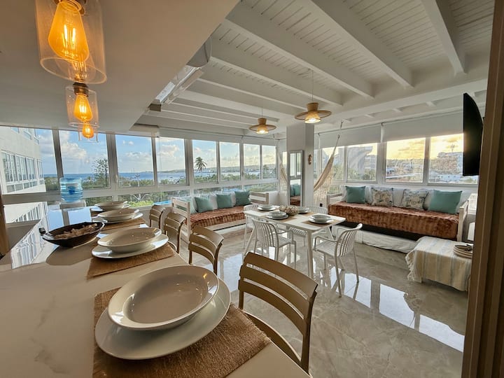 Apto Remodelado Con Vista Al Mar, Zona Central - San Andrés