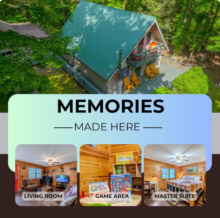 Relax|mountains|8ppl|hot Tub|fire Pit|games|pets - Tennessee