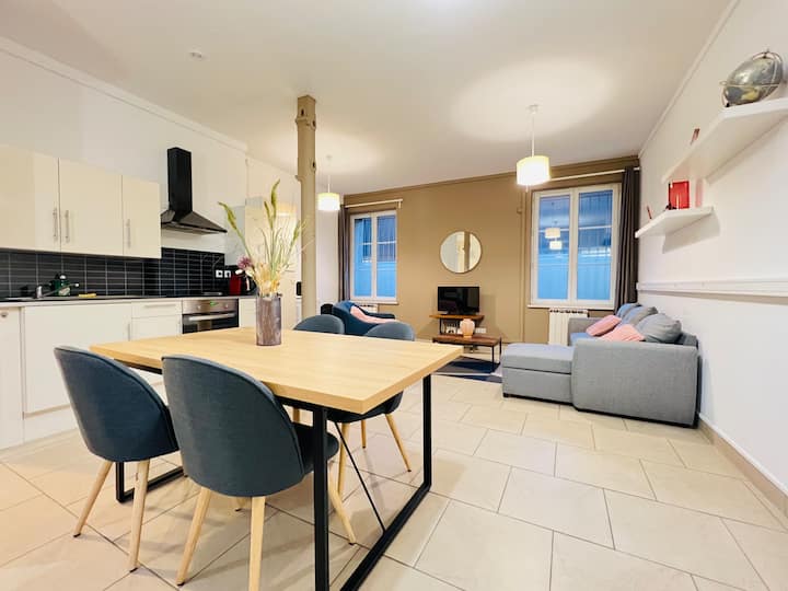 Le Bonsecours ! Appartement T2 - Château de Fléville