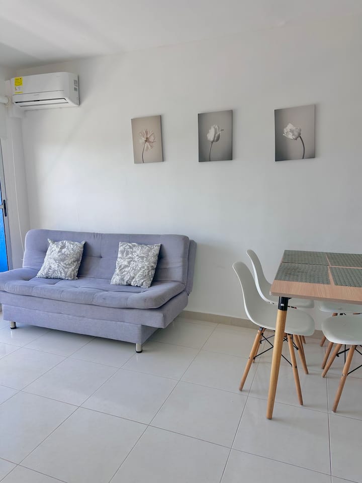 Apt 3 Rooms  8th Floor Family  A/c  Close To The Sea - Cartagena