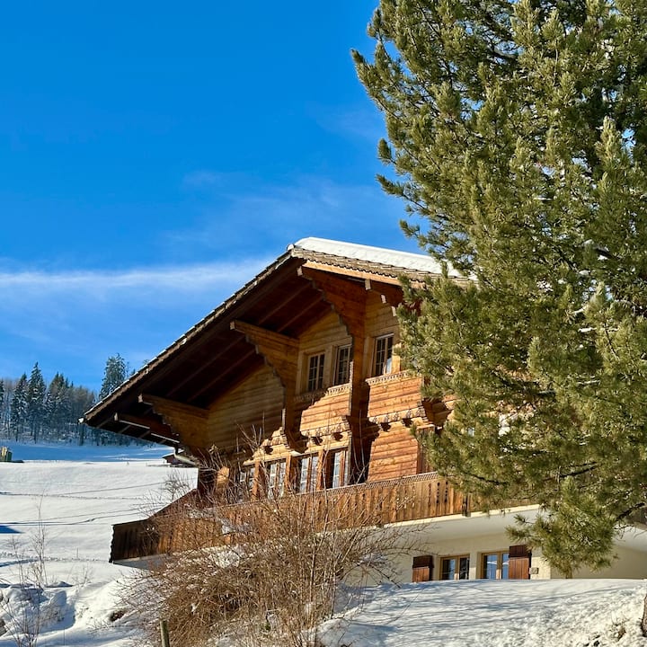 Swisschalet üBer Dem Nebelmeer - Gunten