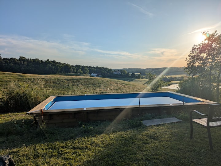 Maison à La Campagne Avec Piscine - Tarn-et-Garonne