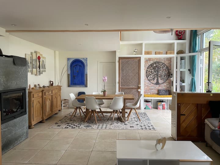 Maison 12 P Cosy Familiale Au Cœur Du Sauternais - Langon
