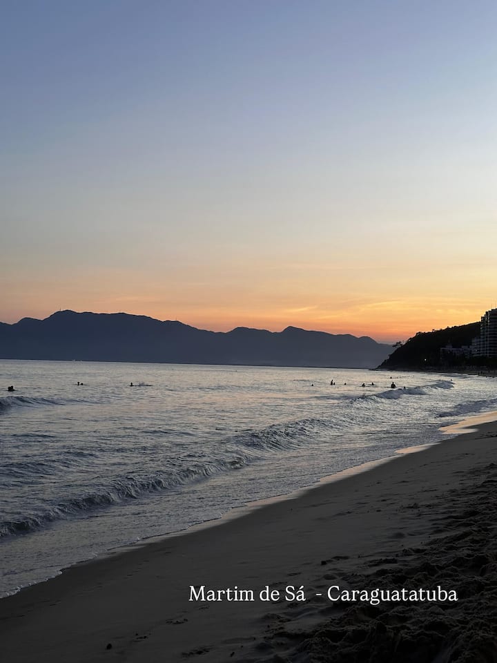 Casa 4 Minutos Da Praia Martim De Sá - 2 Suítes - Caraguatatuba