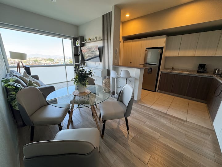 Bello Y Cálido Depto Con Alberca+estacionamiento - Guadalajara