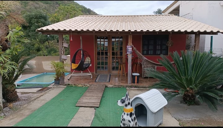 Chalé Floresta Verde 1 /Welcome Home Green Forest - Recreio