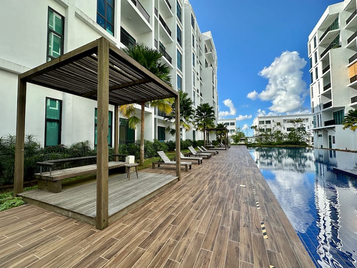 Jk Yarra Park 8️⃣pax Resort Style Apartment - Kuching