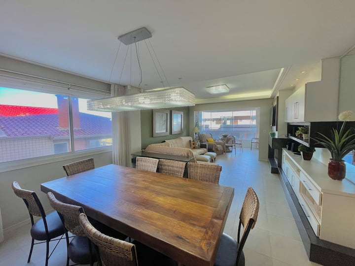 50m Praia Apto 3dorm C/ar Cond Na Av. Beira Mar - Capão da Canoa