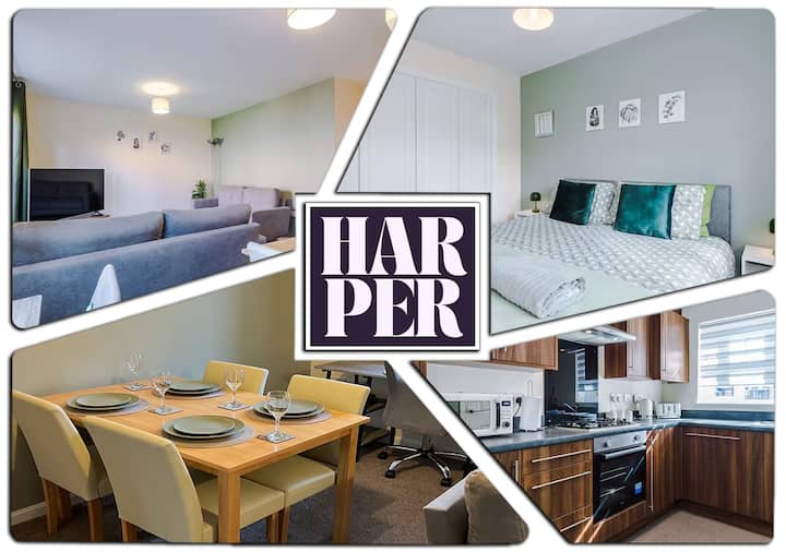 Contractor Stay • Deeside • 3br • Parking • Pets - モールド