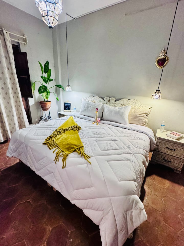 Mini Depa Súper Ubicado Sma | King Bed+kitchenette - San Miguel de Allende