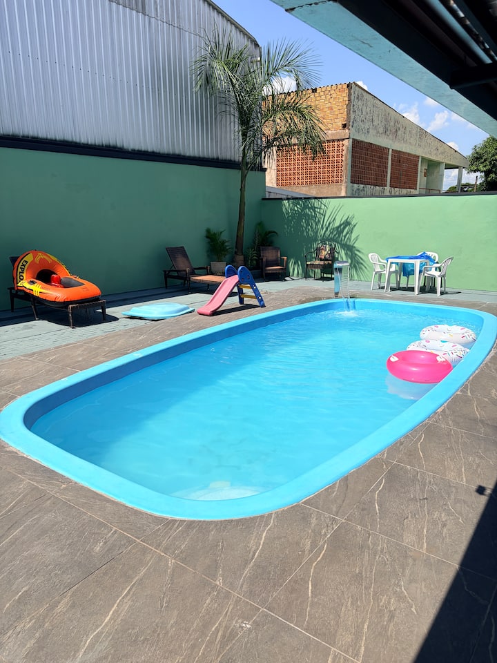 Casa Completa Com Piscina Em Foz | Até 20 Pessoas - Foz do Iguaçu