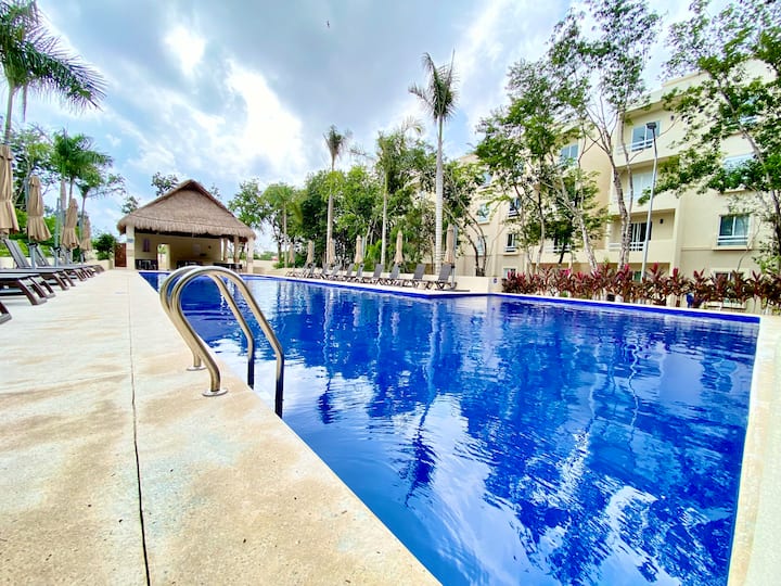 Increíble Depto. Wifi Alberca En Playa Del Carmen - Playa del Carmen