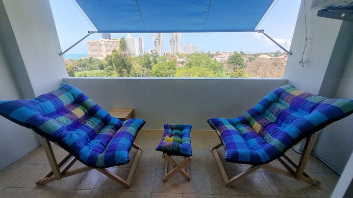 Sea View Studio Near Beach #1 - Pattaya City