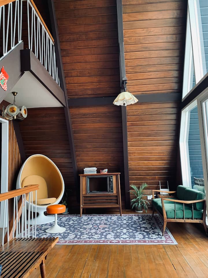 Blue Cabin - Midcentury Cabin In The Mountains - Itogon