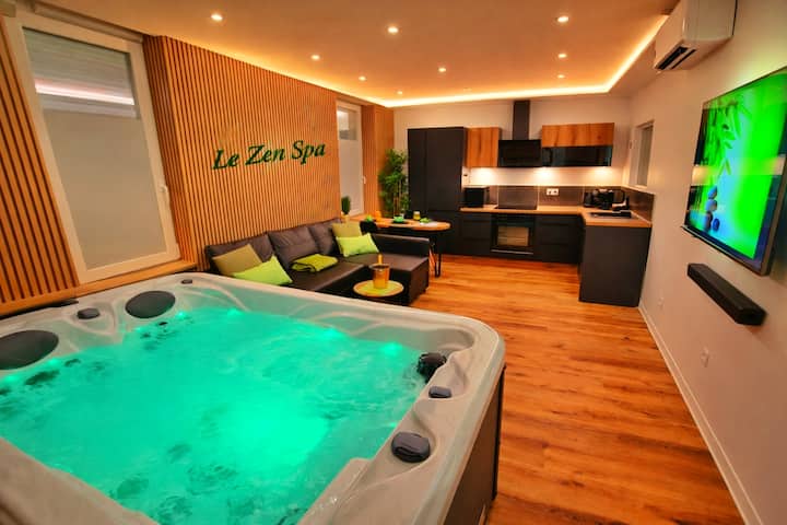 Zen Spa• Suite Jacuzzi Privé•4 Pers• Colmar Centre - Colmar