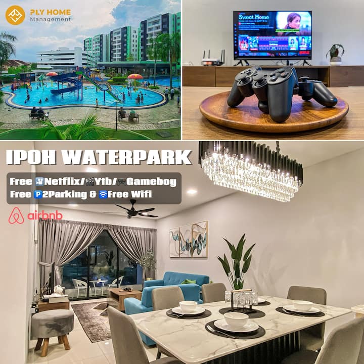 4br Poolview| Free Netflix | Waterpark |2carpark - Pusing
