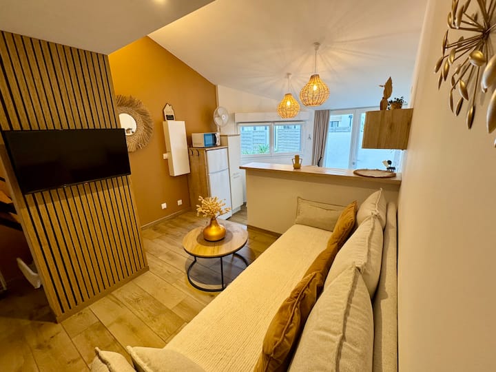 L'escapade Ensoleillée 50m Plage, Parking Privé - Saint-Jean-de-Monts