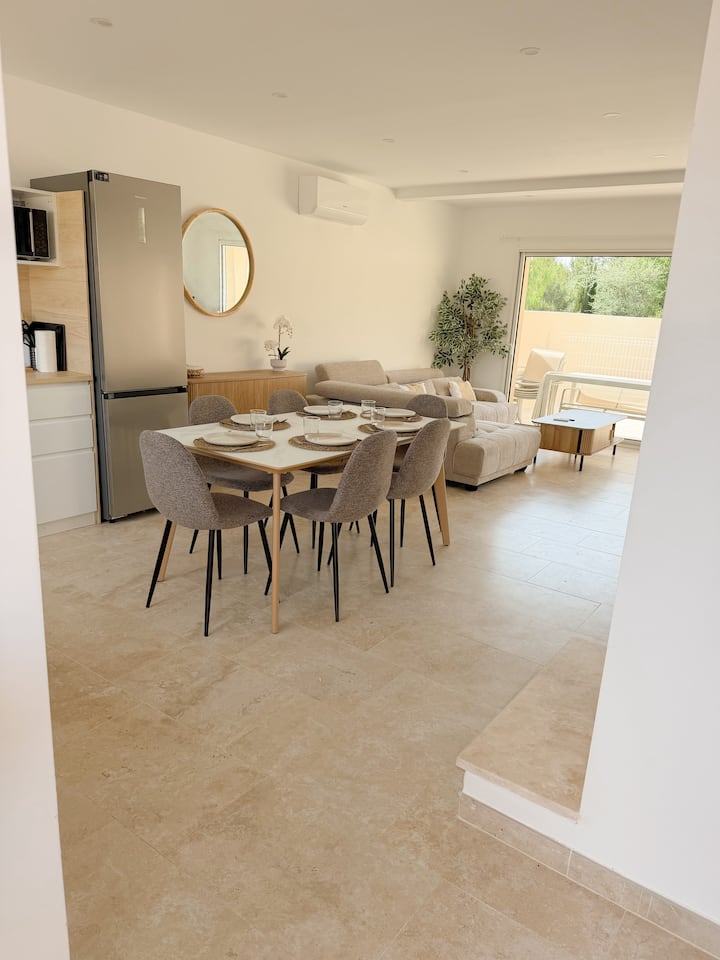 Dolce Vita Villa 8 Pers, Piscine Privée Vue éTang - Narbonne