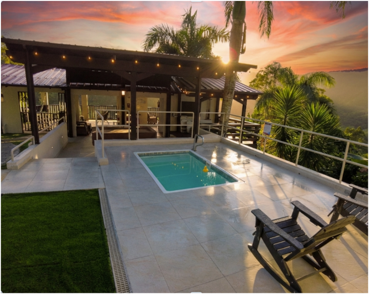 Family And Romantic Mountain Pool, Wifi, Bbq & Fun - Guayama