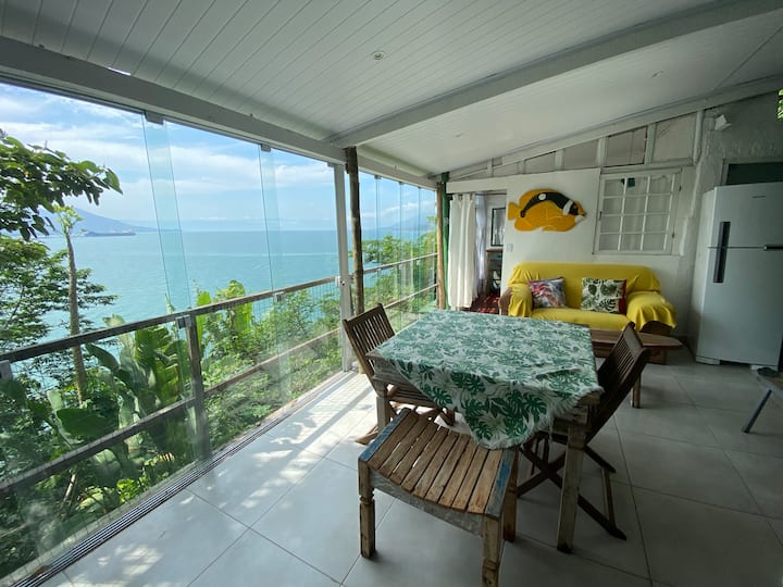 Casa Brisa Do Mar - Frente Ao Mar - Acesso à Praia - Ilhabela