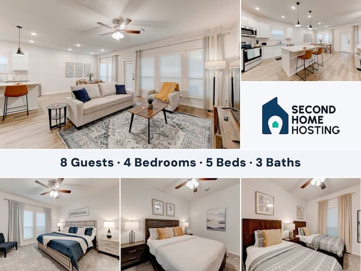 Furnished 4br Crew Housing In Temple | 5 Beds - Temple, TX