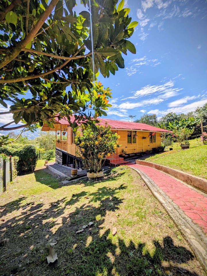 Cabaña Caracolí. Tranquilidad Vía A La Laguna - Choachí