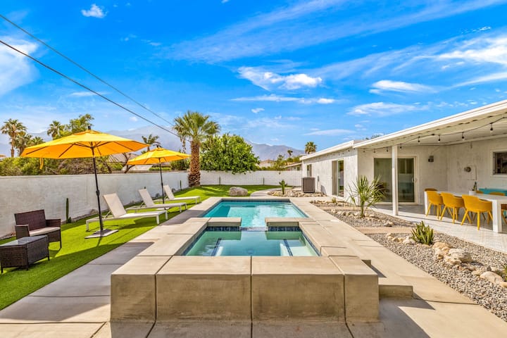 Mid Century Desert Retreat, Private Pool & Spa - Cathedral City, CA