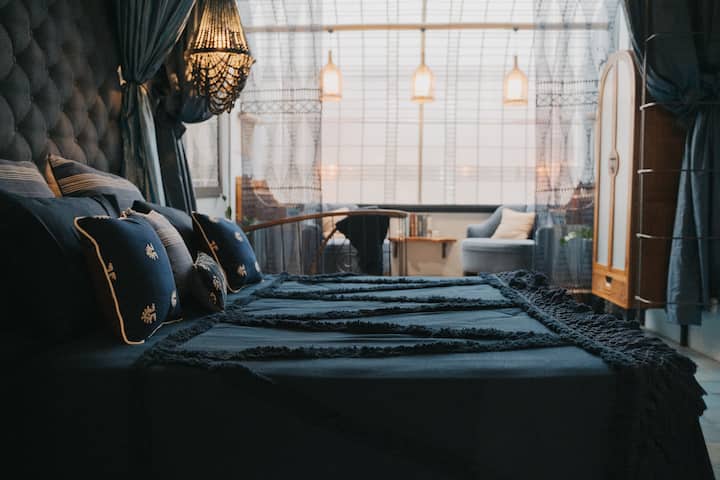 Ubud Bohemian Loft: Kitchen+hot Tub+free B'fast - 우부드