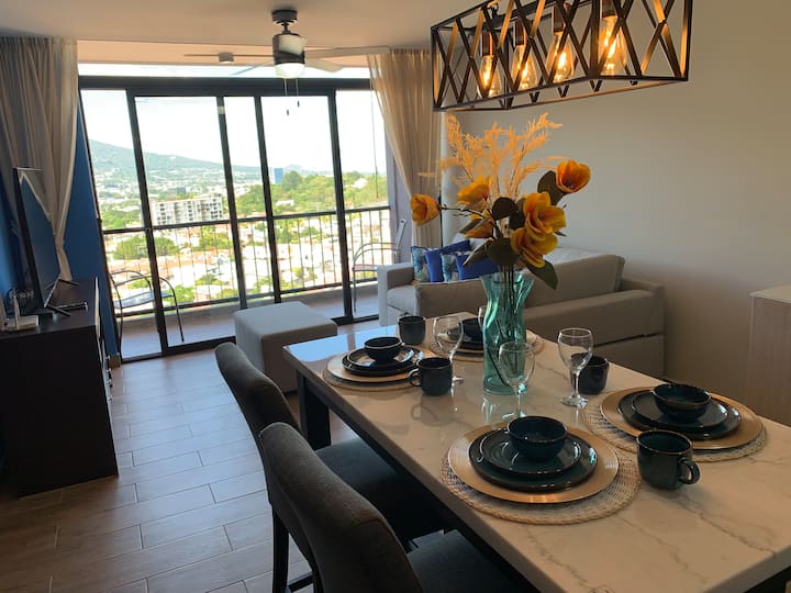 10-2 Enjoy Beautiful Sunsets & View W/pool Apt. - El Salvador