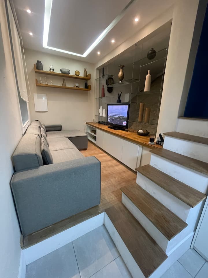 Loft De 2 Andares Paralelo à Praia De Copacabana - Ipanema