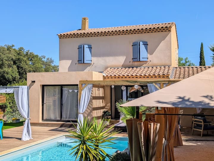 Jolie Villa Familiale Avec Piscine - Ollioules