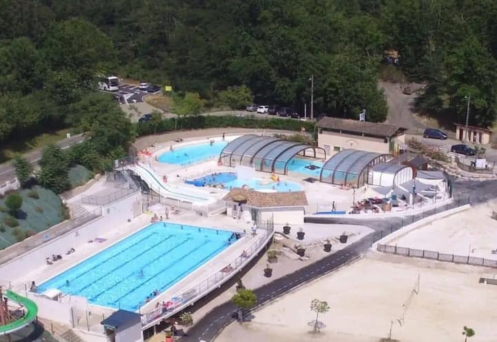 Zecamping 3* Chalet 35m² Piscine - Monclar-de-Quercy