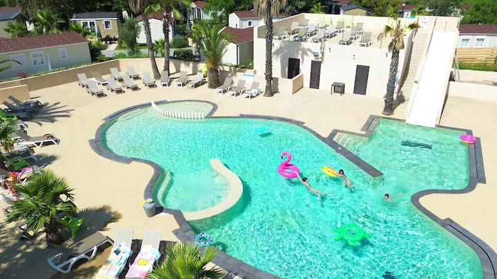 Zecamping 4* Mobil Home Parc Aquatique - Saint-Tropez