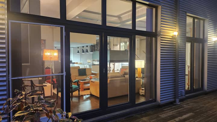 Superbe Loft De Caractère + Garage à 10' Du Centre - Liège