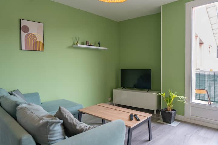 T3 Lumineux : 4 Personnes (Parking Et Wifi) - Gap