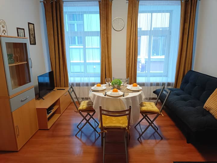 One Bedroom Spacious Apartment In Old Town Center - Riga