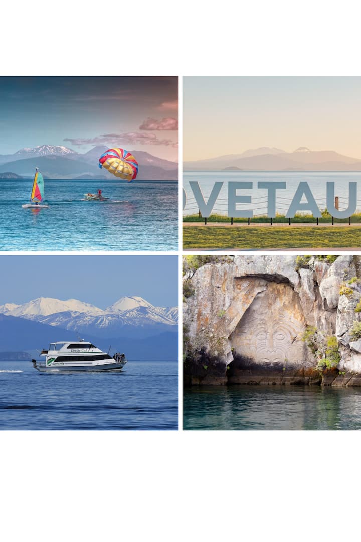 Stay In Town - Taupo Town And Lake Views - Lake Taupo