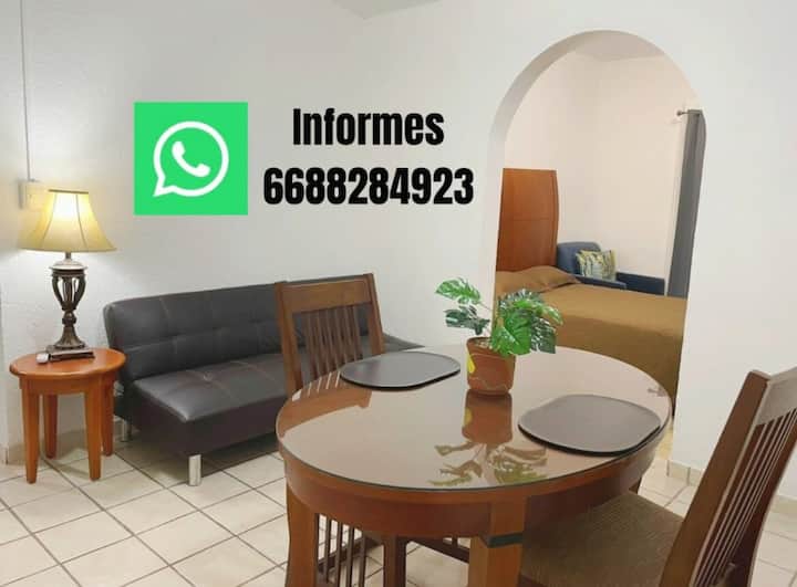 Bello Depto. Con Cochera Techada. Zona Residencial - Los Mochis