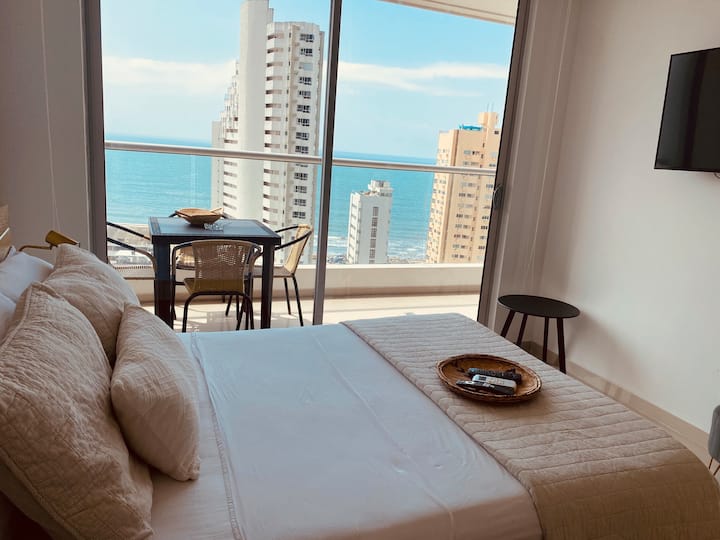 !Nuevo, Lujoso Y Vista Al Mar ! - Cartagena