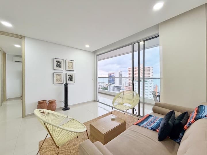 !Nuevo, Lujoso Y  Vista Al Mar ! - Cartagena