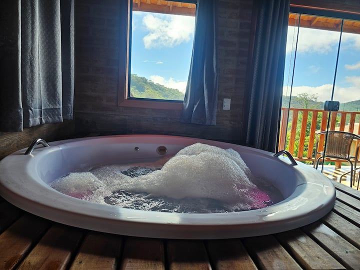 Cantinho Da Lua 3 Hidro C/ Cromoterapia E Piscina - Santo Antônio do Pinhal