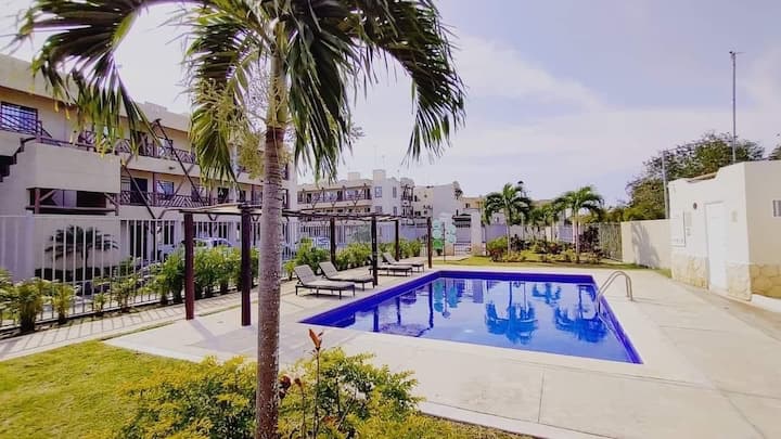 Bonito Y Cómodo Departamento - Valcava - Playa del Carmen