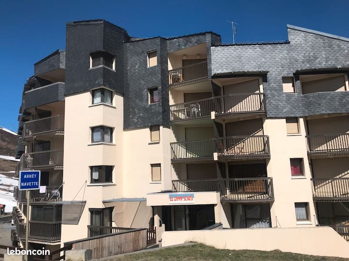 Studio 4 Places Pied Des Pistes - Saint-Lary-Soulan