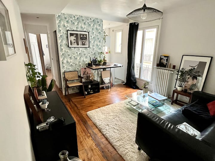 Appartement Cosy Et Central - París