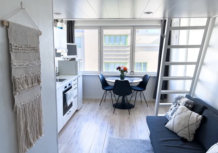 Cozy Studio Apartment In The Heart Of City Centre - Kuopio