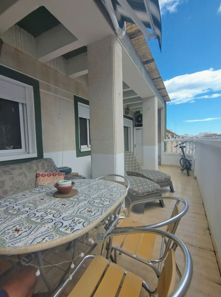 500m Beach, Penthouse, Terrace - Torrevieja